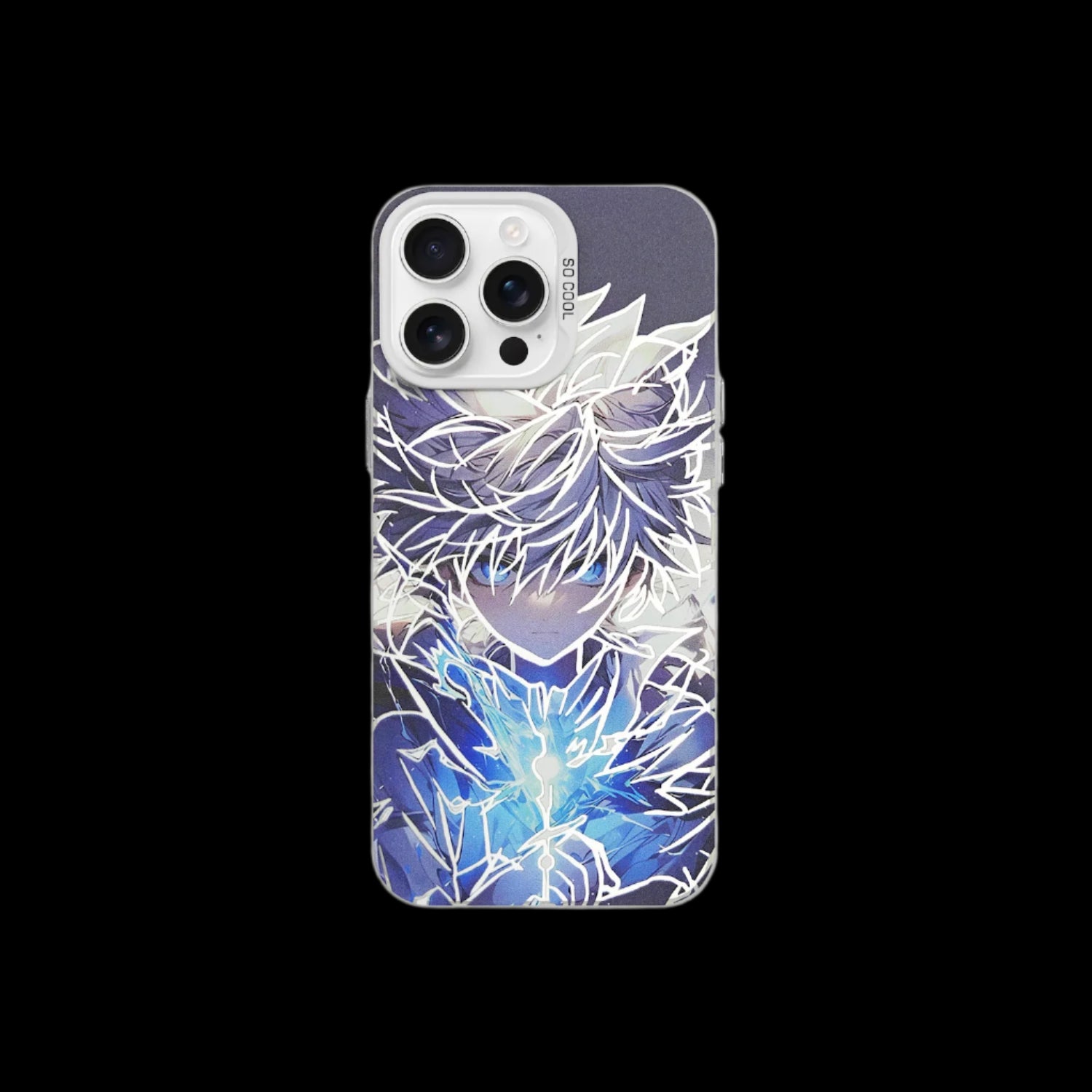 KILLUA ZOLDYCK MOBILE CASE – LIGHTNING GOD EDITION – AnimeCases.co